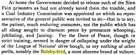 Where does the term Bolshy come from?