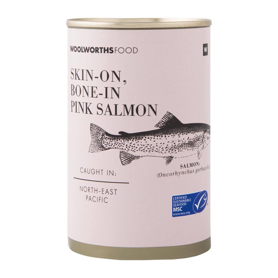 Where does Woolworths canned salmon come from?