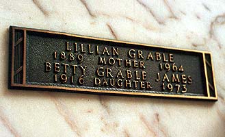 Where is Betty Grable buried?