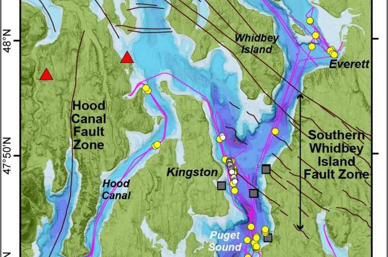 Where is the bubble in Puget Sound?