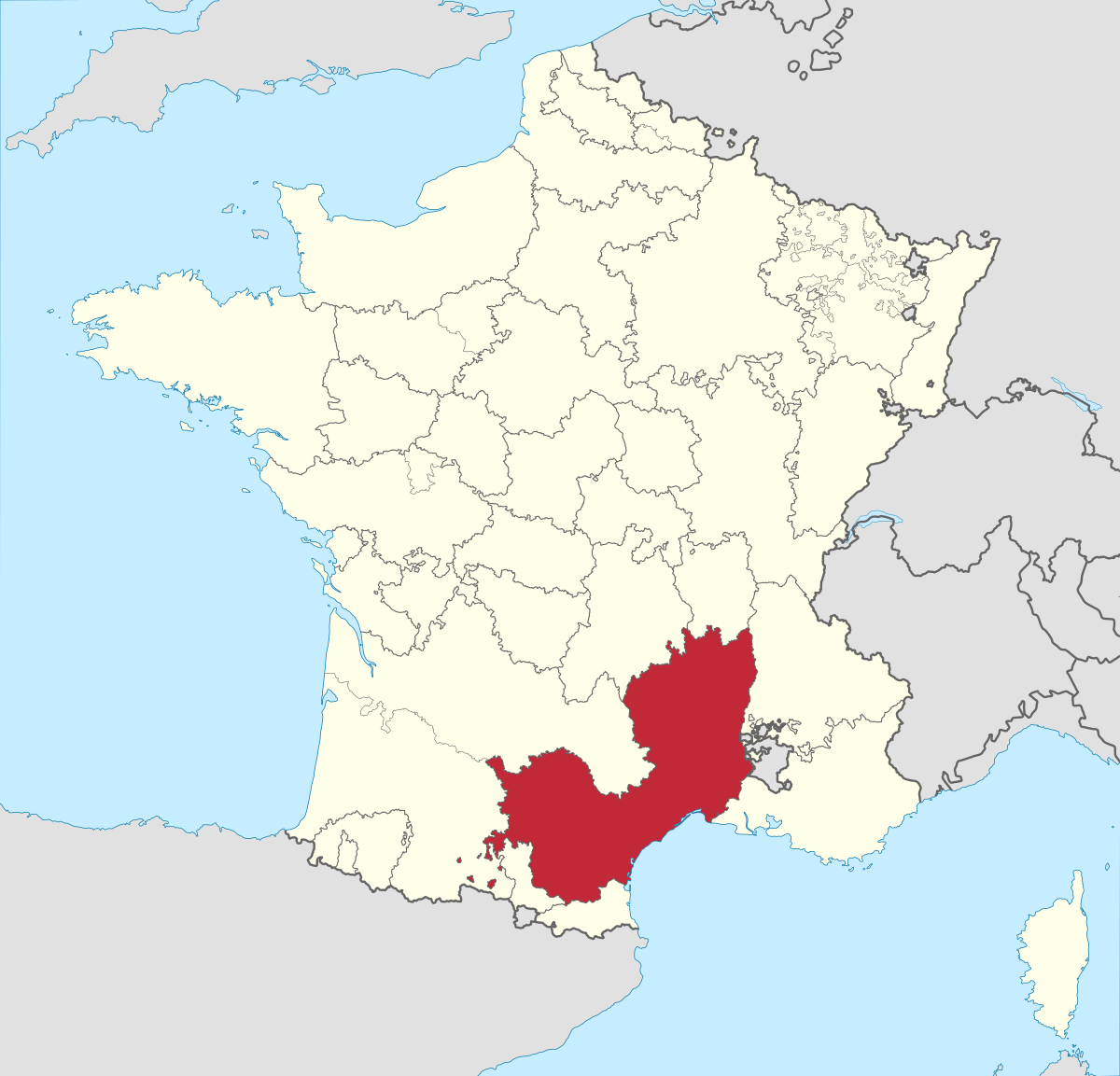 Where is the Languedoc-Roussillon region in France?