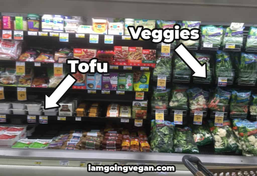 Where is tofu in Meijer?