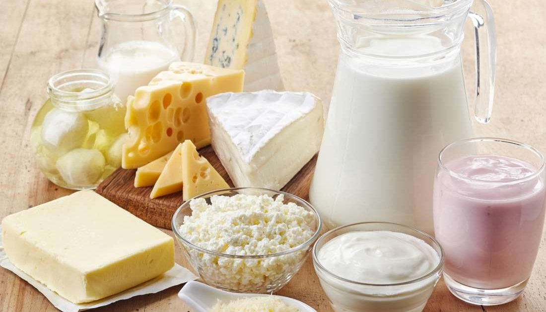 Which are full fat dairy products?