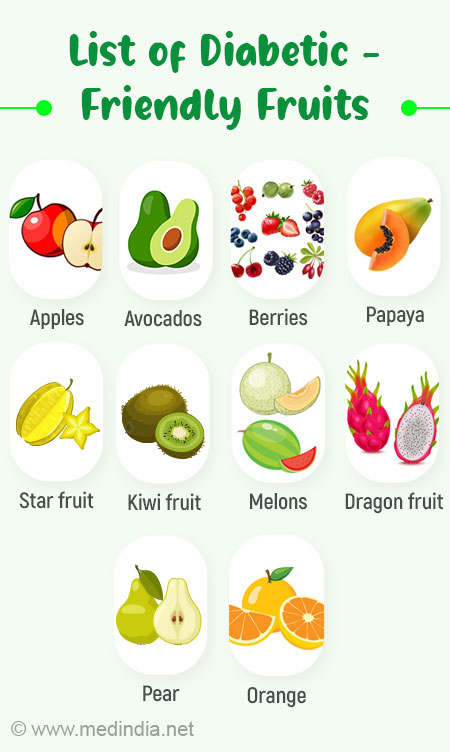 Which are good fruits for diabetics?