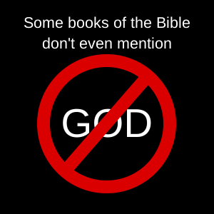 Which book in the Bible did not mention God?