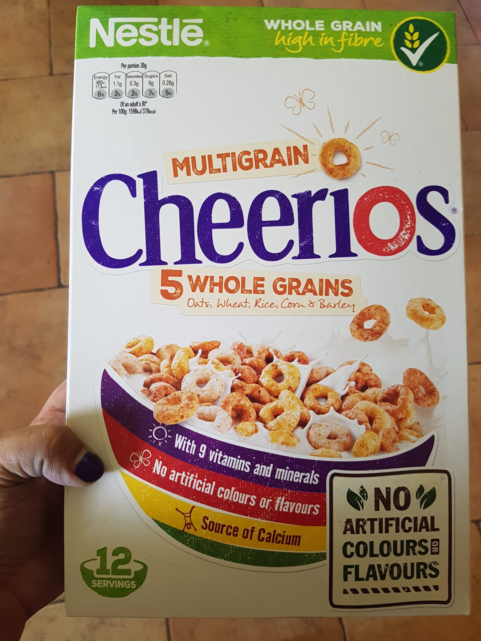 Which cereals are dairy free?
