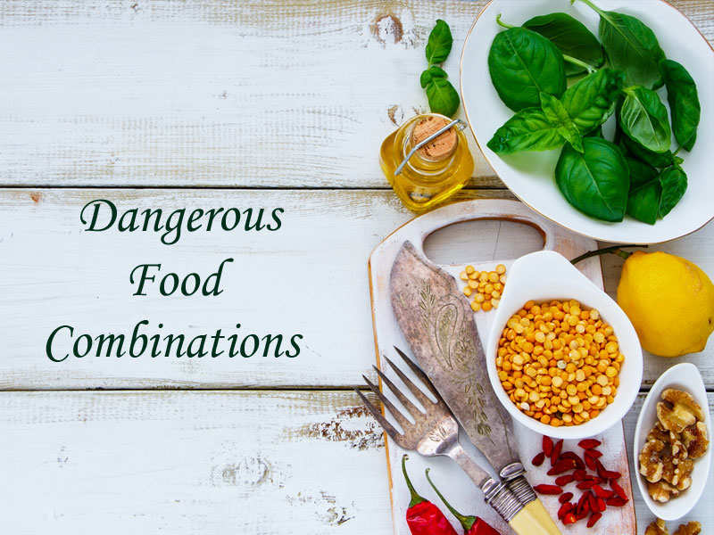 Which combination of food is poisonous?