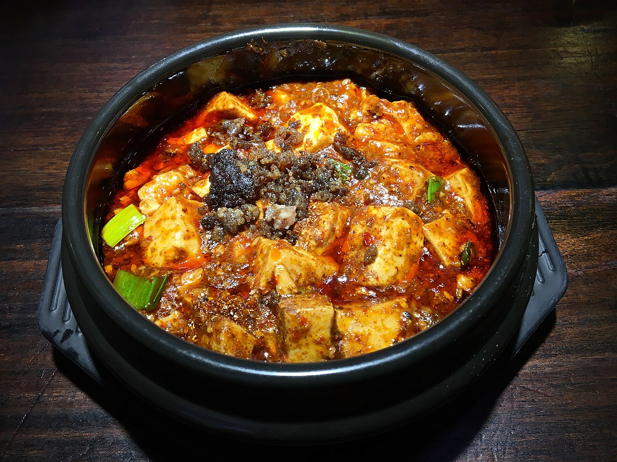 Which country does mapo tofu food is associated?