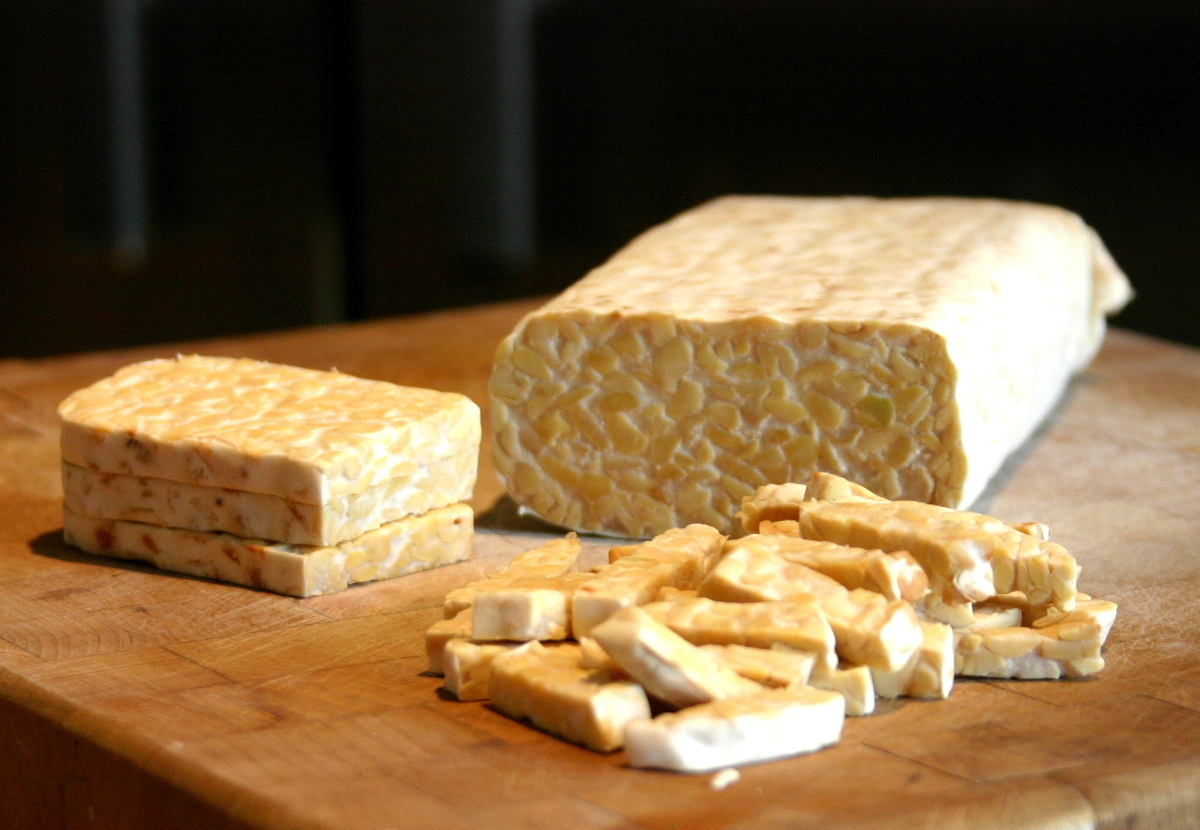 Which culture eats tempeh?
