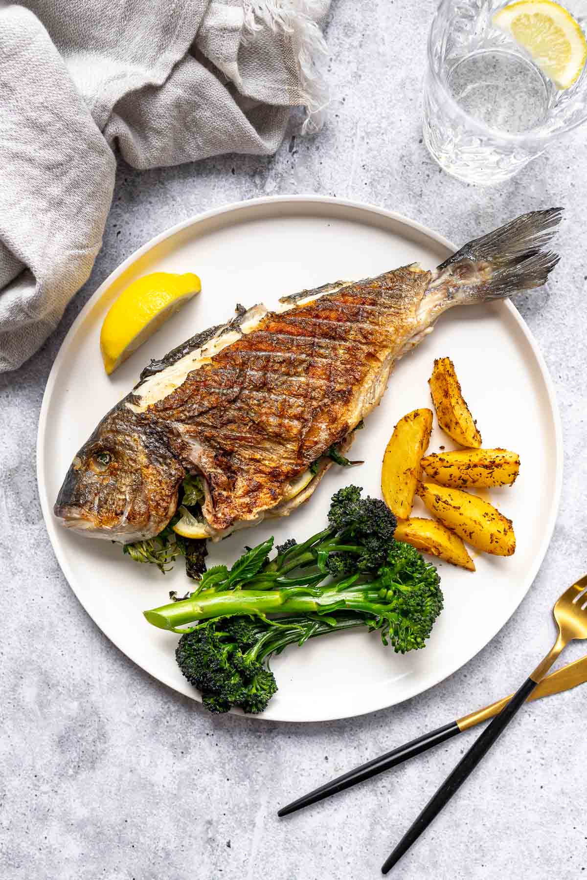 Which fish is good for grilling whole?