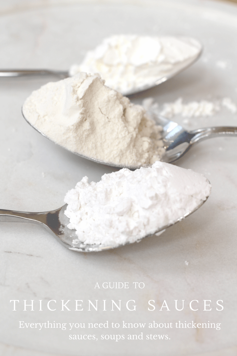 Which flour is best for thickening?