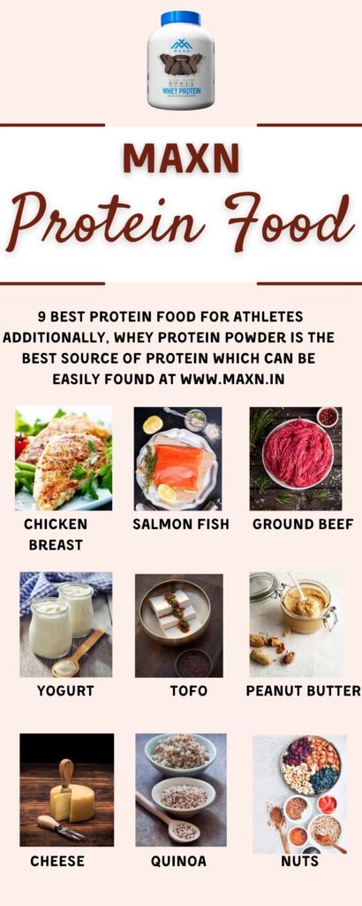 Which food is the best source of protein for athletes?