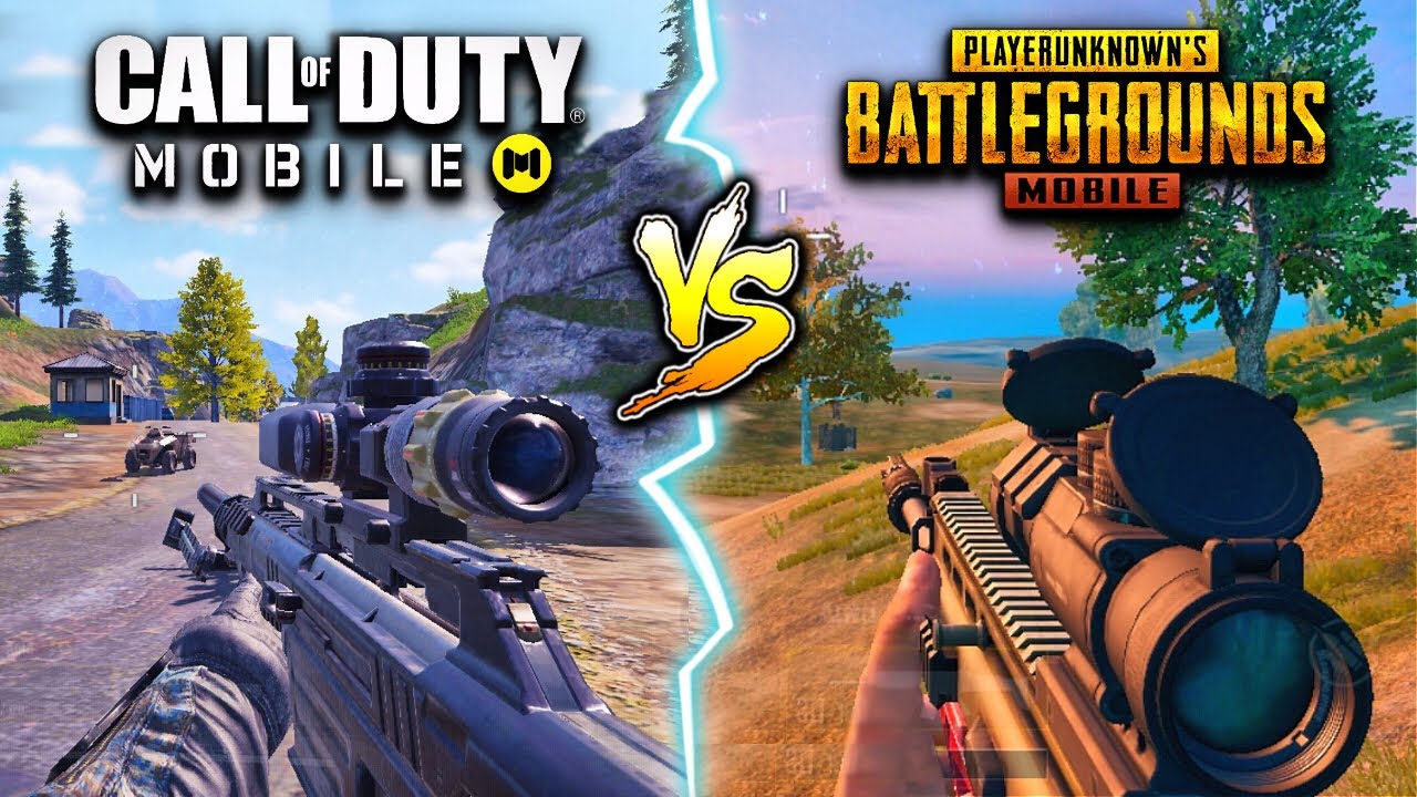 Which game is better COD Mobile or PUBG Mobile?