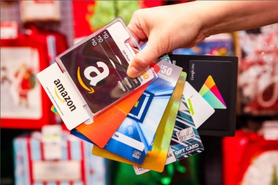 Which gift card has the highest rate 2020?