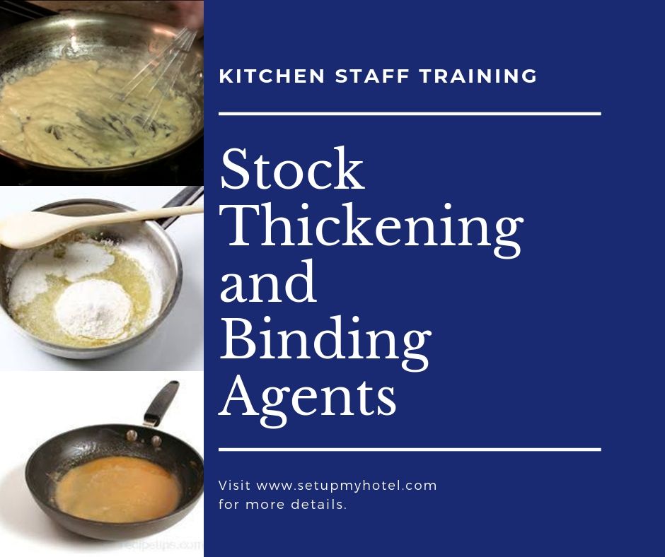 Which is an example of thickening agent for soup?