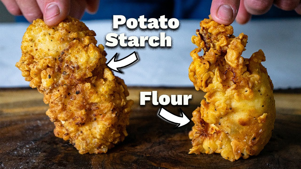 Which is better for frying cornstarch or potato starch?