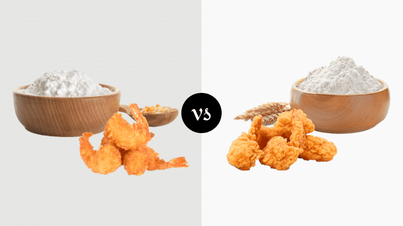 Which is better for frying flour or cornstarch?