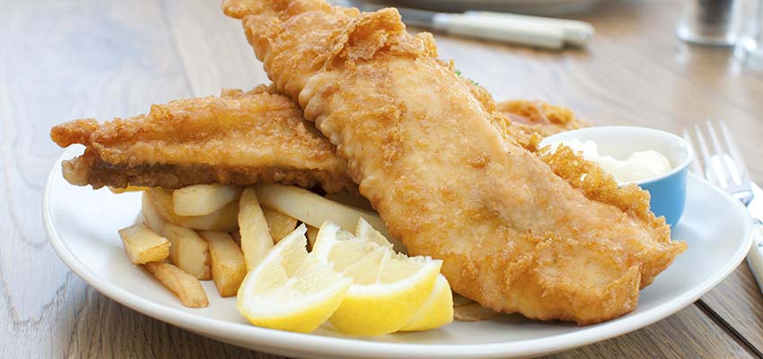 Which is healthier breaded or battered fish?