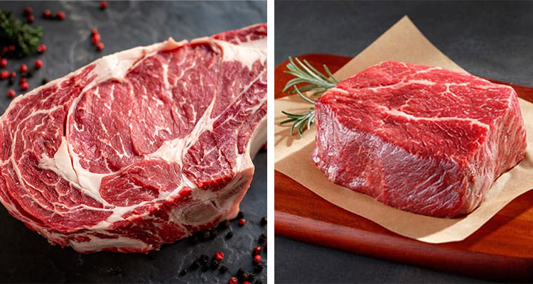Which is more tender ribeye or sirloin?