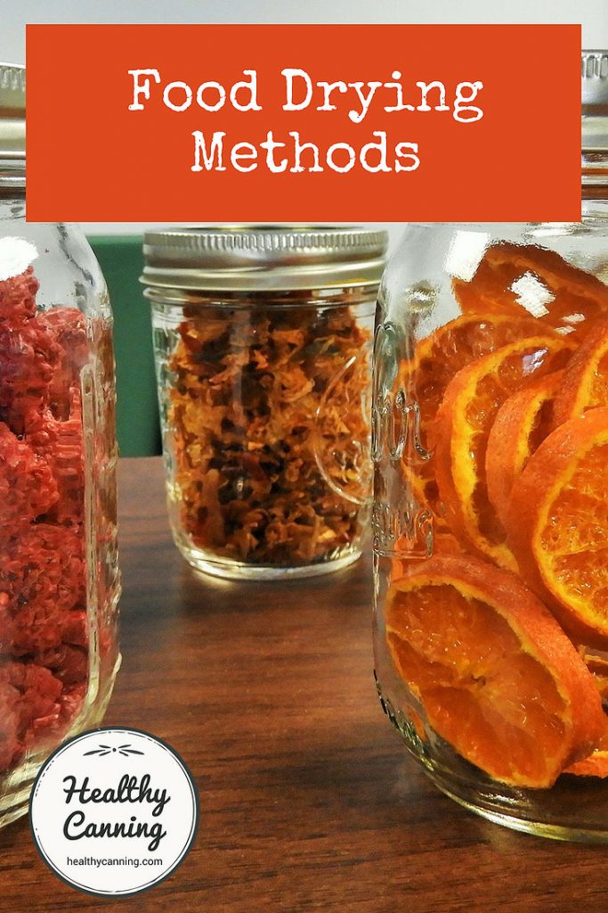 Which is the best method for drying food?