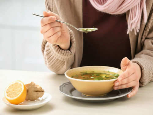 Which is the best time to eat soup?