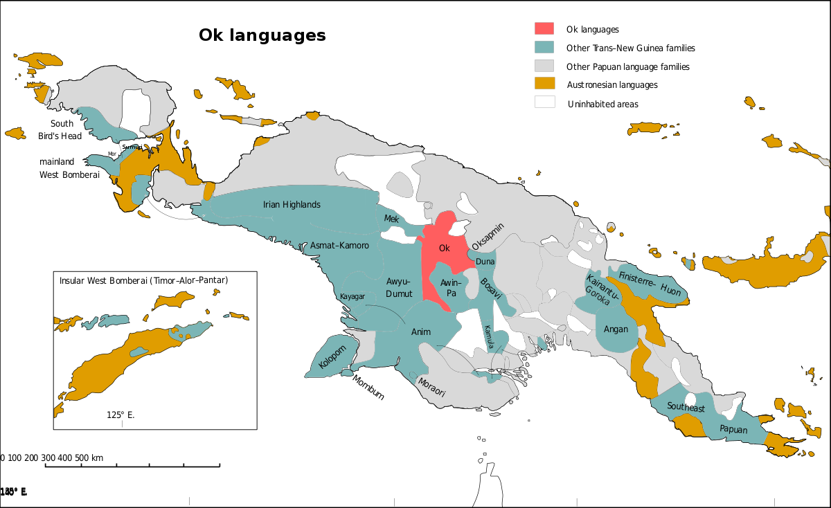 Which languages use the word OK?