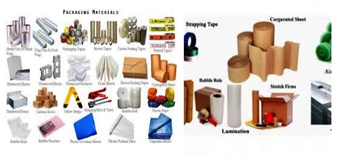 Which material type is used for packaging material?