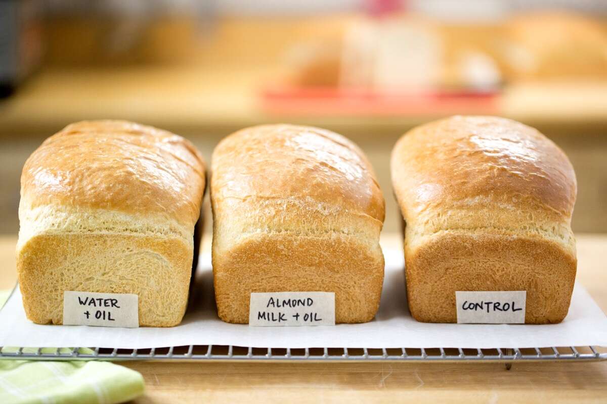 Which non-dairy milk is best for bread?