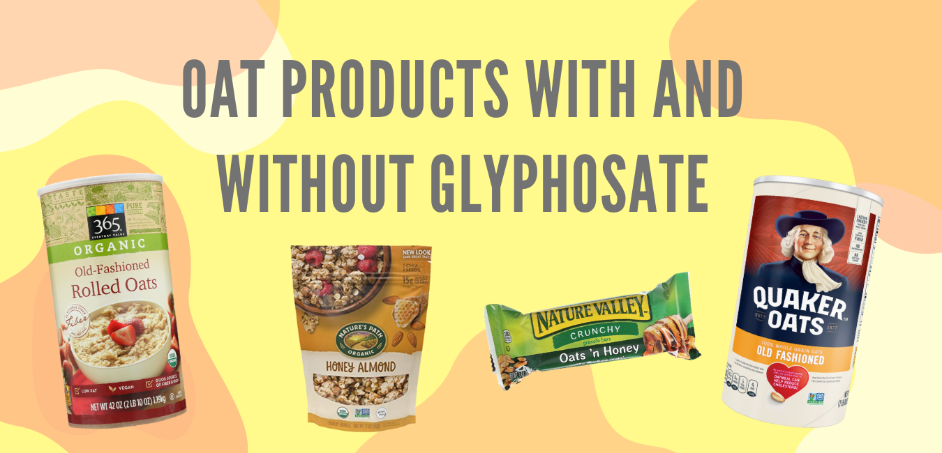 Which oats do not contain glyphosate?