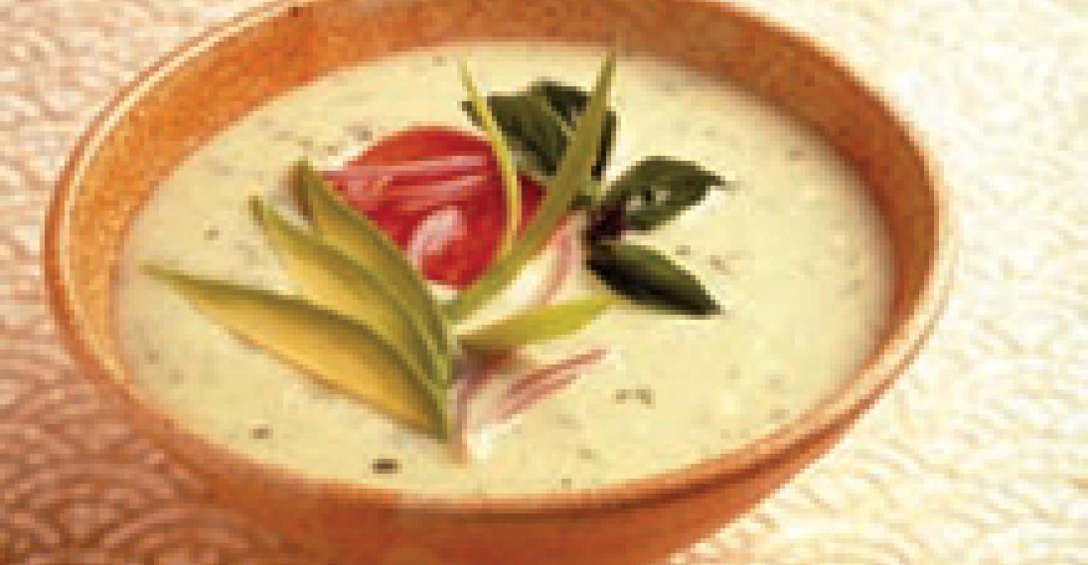 Which of the following are considered specialty soups?