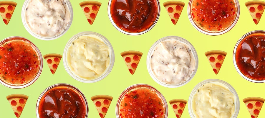 Which sauce goes with pizza?
