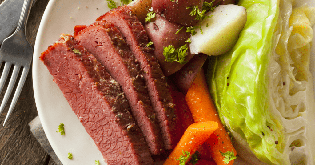 Which side of corned beef do you season?