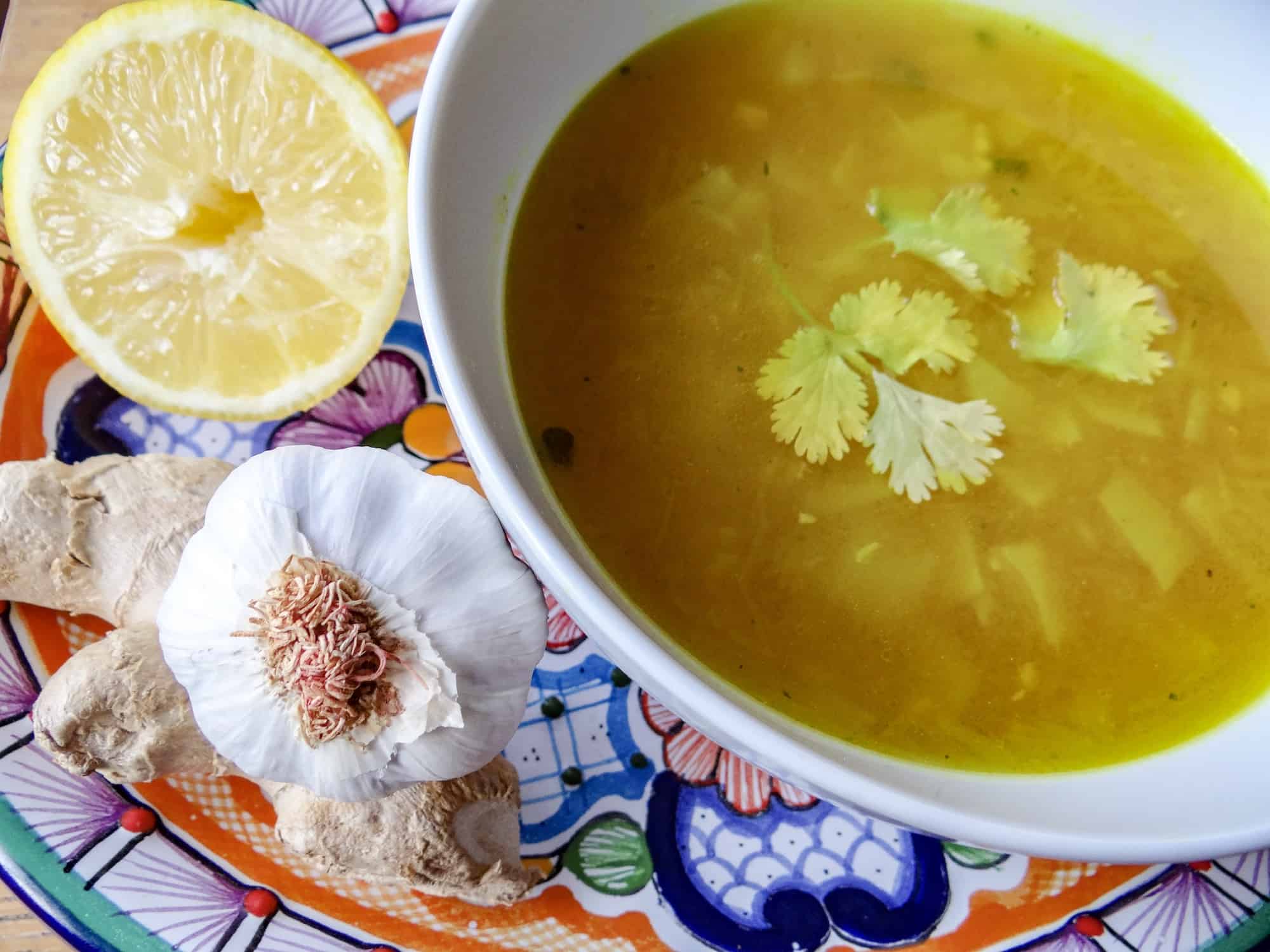 Which soup is best for cold and cough?