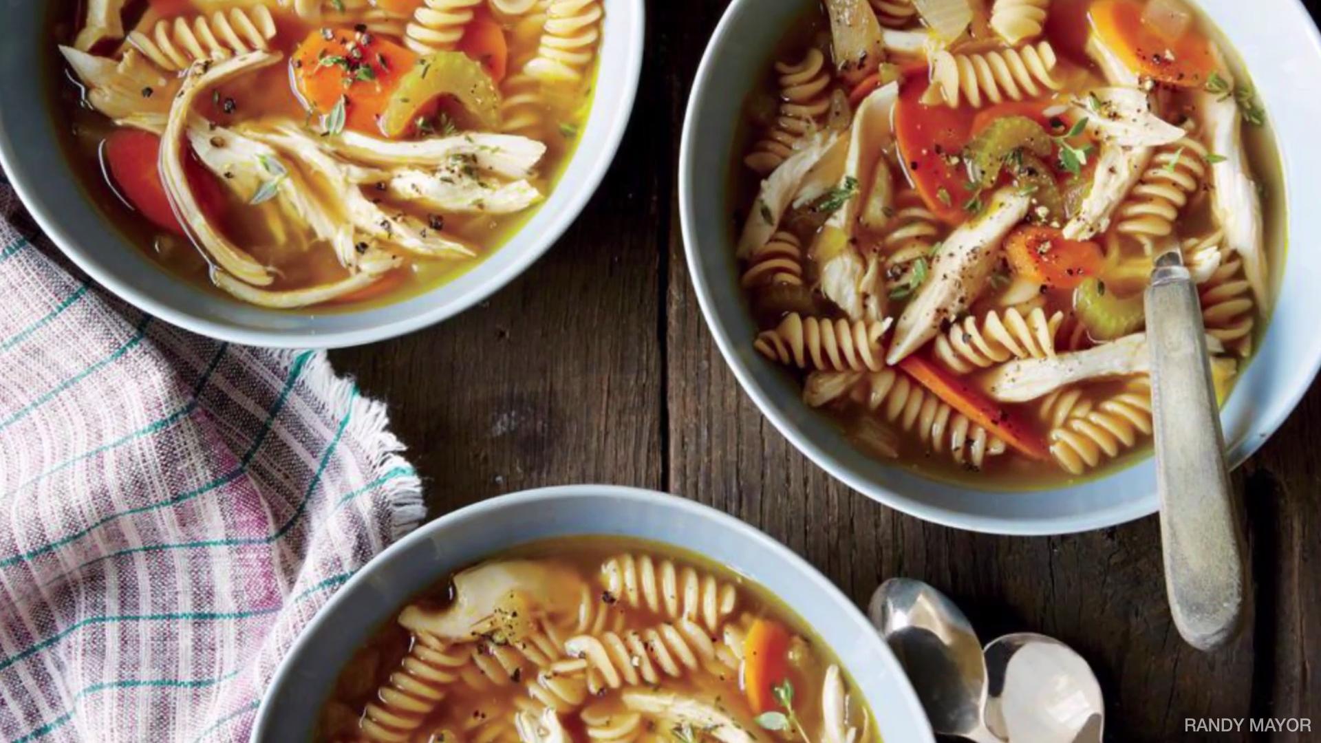 Which soups do not freeze well?