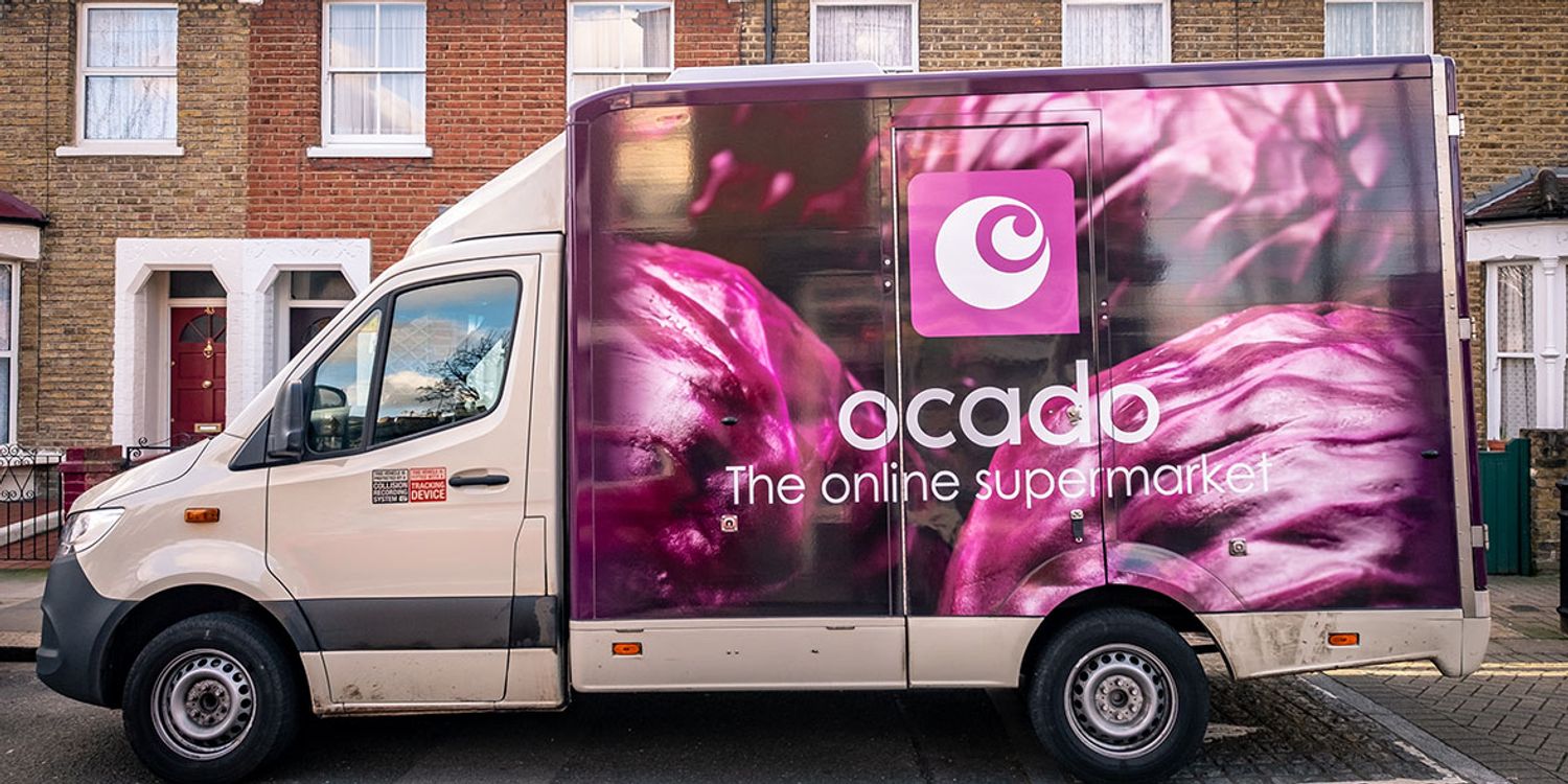 Which supermarket does Ocado use?