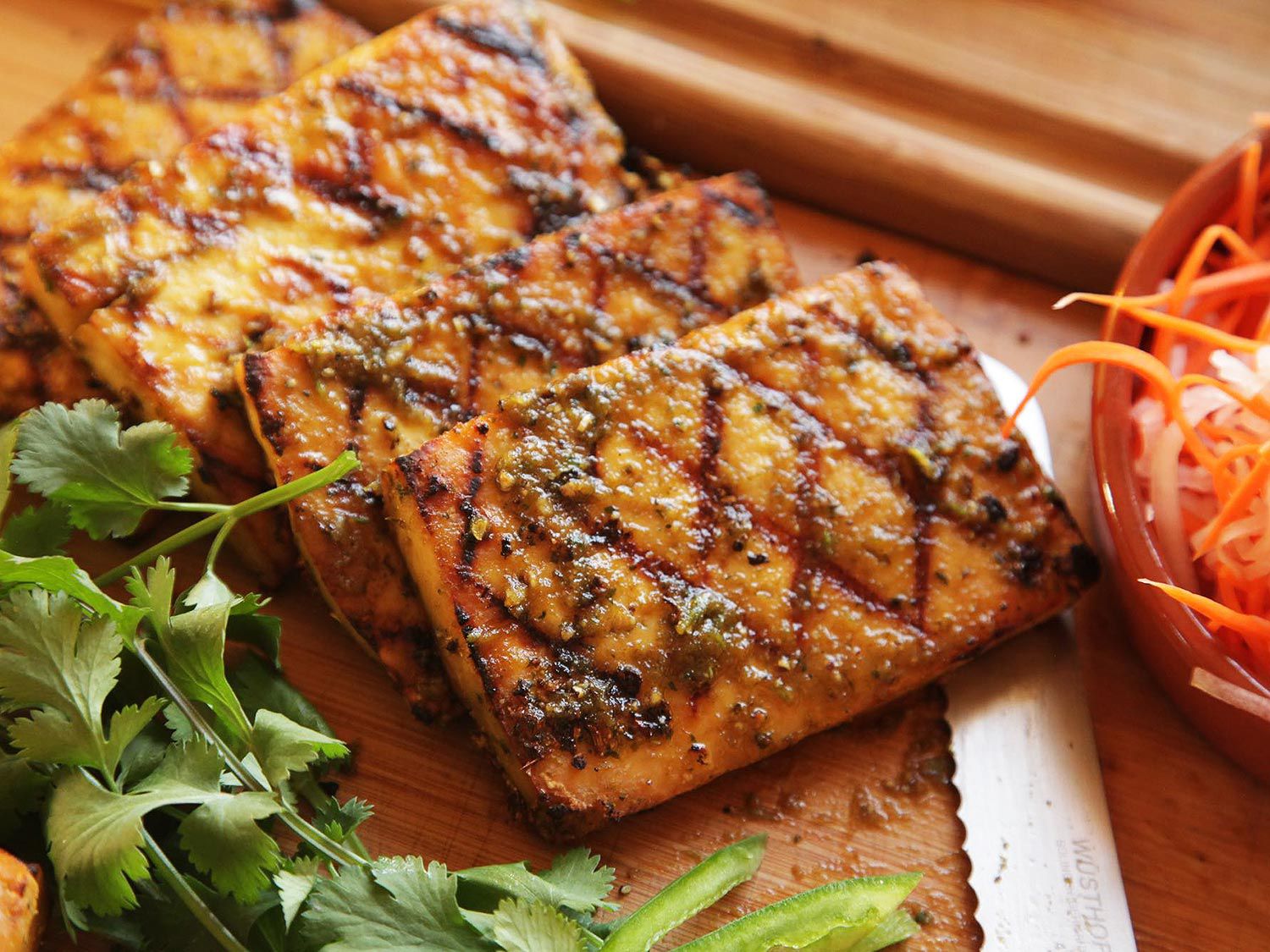 Which tofu is best for grilling?