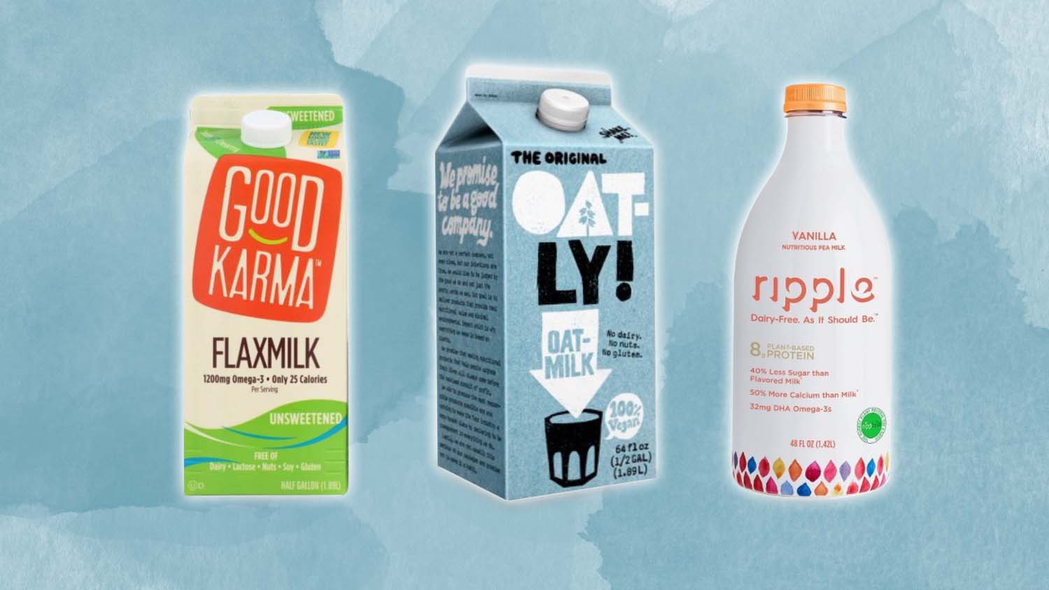 Which vegan milk has highest protein?