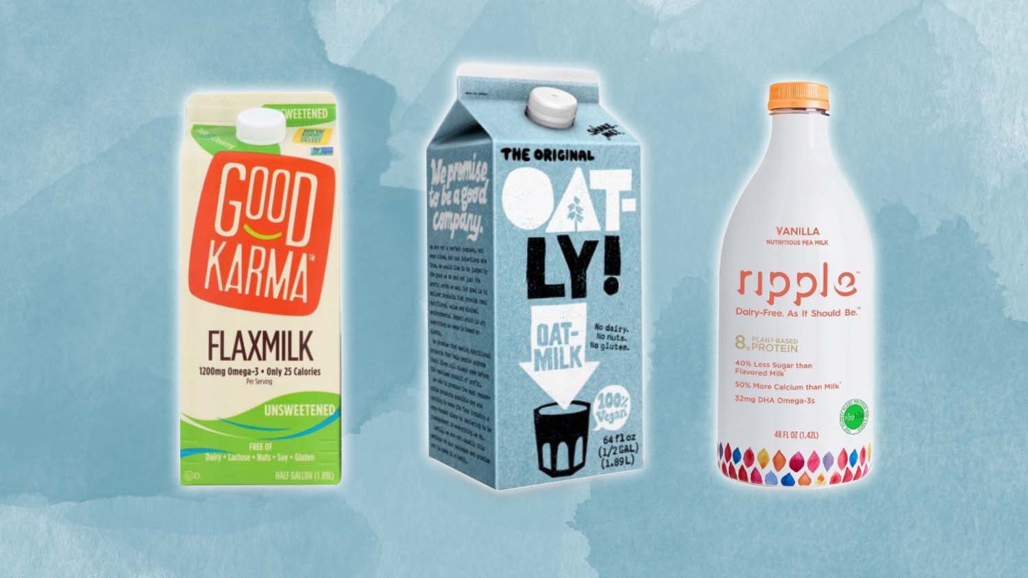 Which vegan milk has most protein?