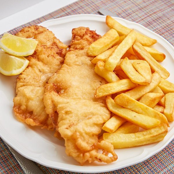 Which vegetable do you usually eat with fish and chips?