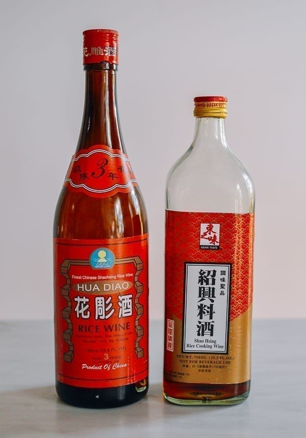 Which wine is commonly used in Chinese cuisine?