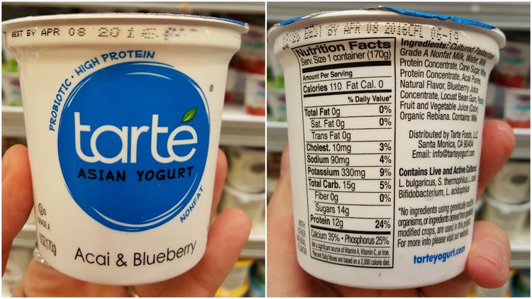 Which yogurt has the highest protein?
