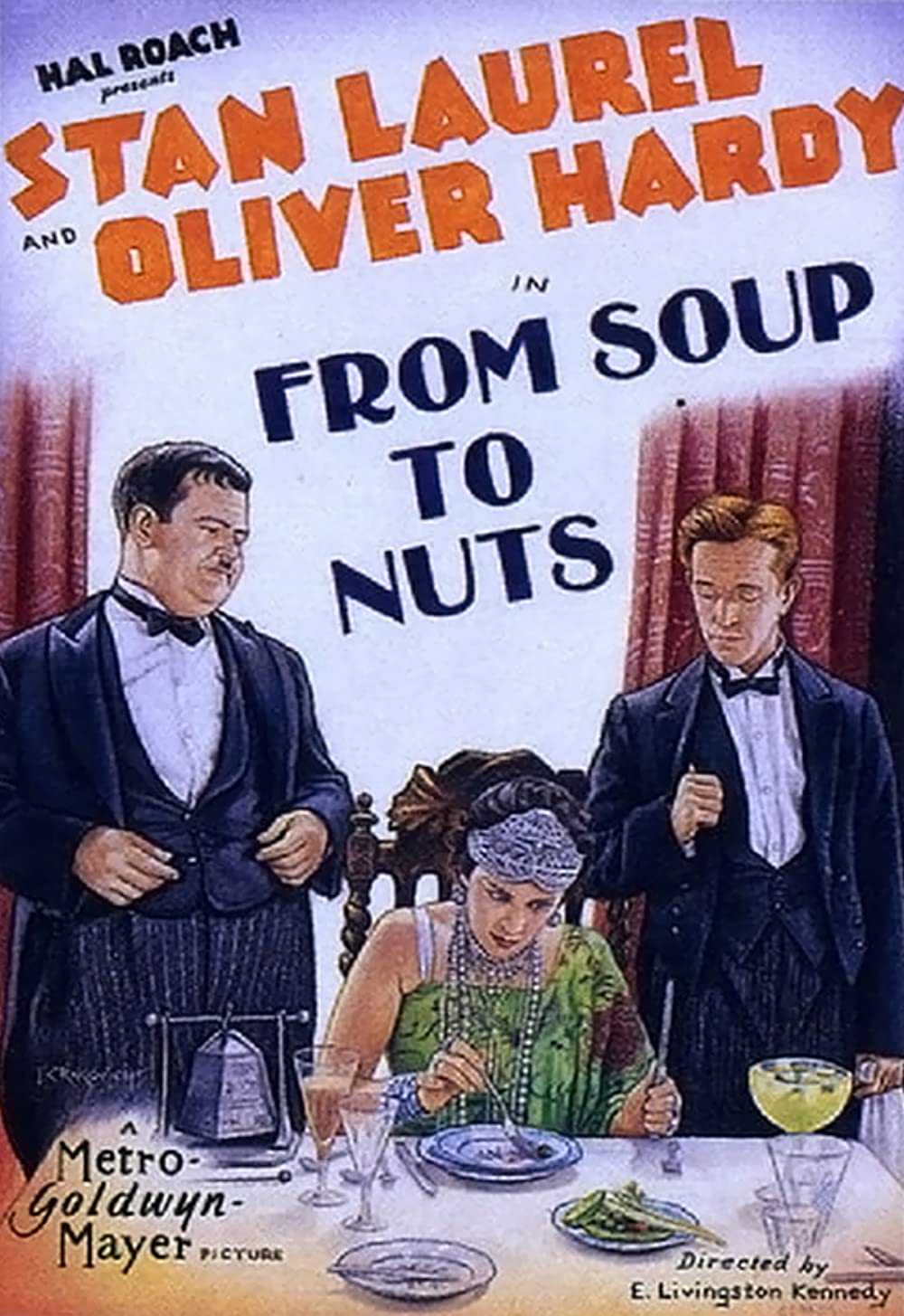 Who are the actors in the movie from soup to nuts?