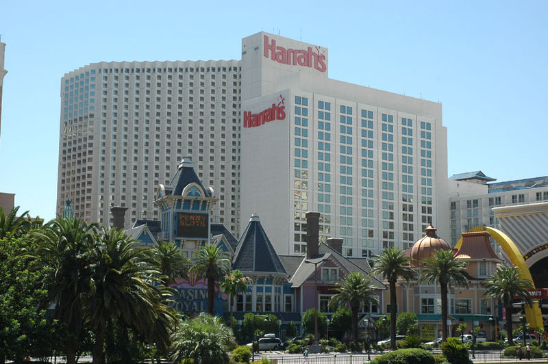 Who bought out Harrahs?