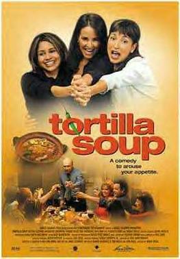 Who does the cooking in Tortilla Soup movie?