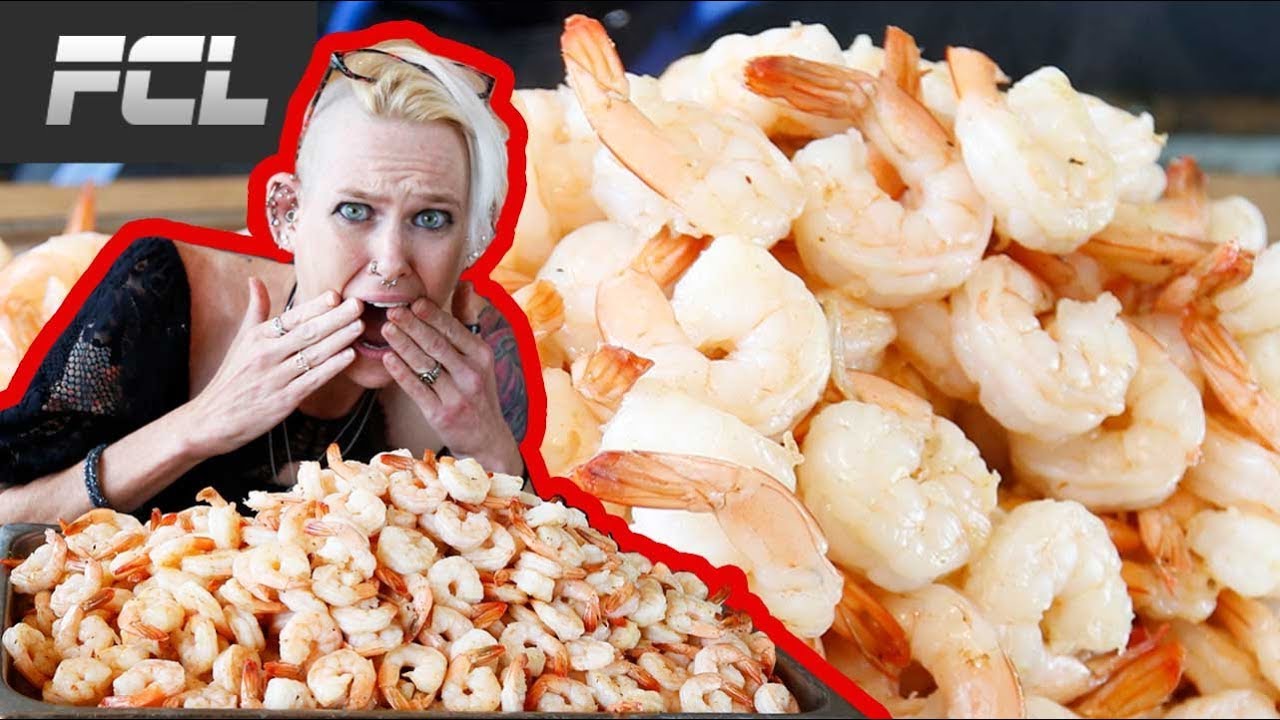 Who eats the most shrimp?