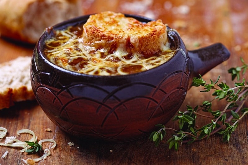 Who invented onion soup?