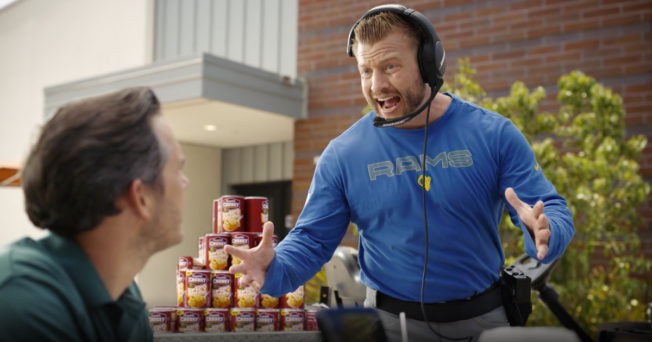 Who is the actor in the Chunky soup commercial?