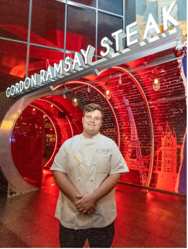 Who is the head chef at Gordon Ramsay's Steak in Vegas 2021?