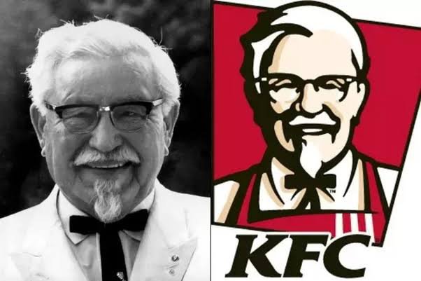 Who is the old man on KFC logo?