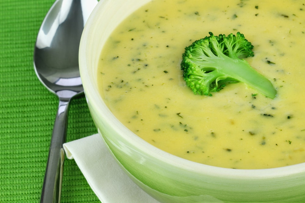 Who makes cream of broccoli soup?
